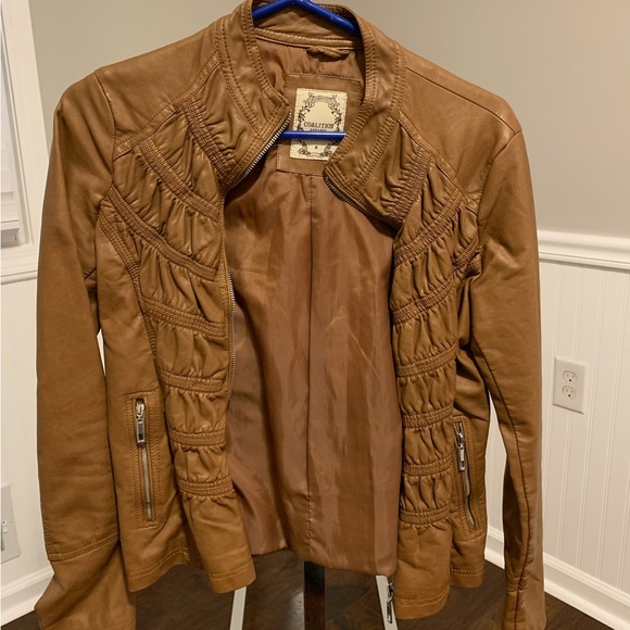 Jackets & Coats | Cognac Leather Jacket | Poshmark